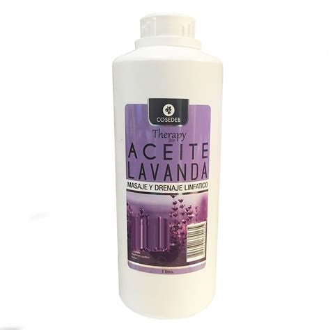 Aceite Masaje Therapy Hidratante Lavanda 1 Litro Lider