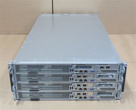 Supermicro Superserver F618h6 Ftl 4x Node 8x Intel Cpu 4u Rackmount