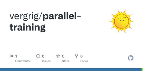 github vergrig parallel training
