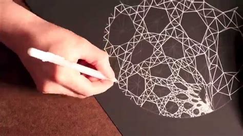 Circular Geometric Drawing YouTube