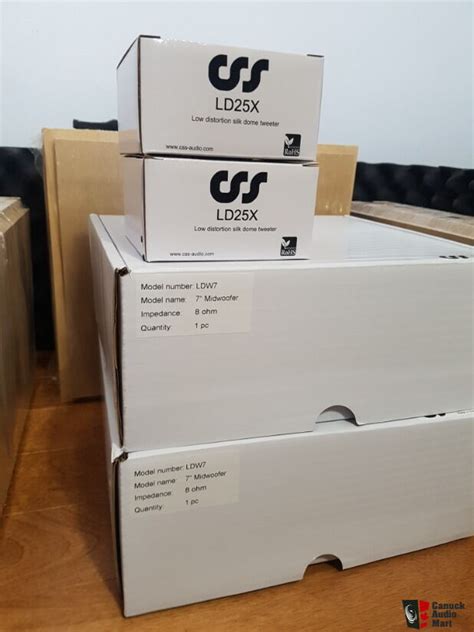 CSS Criton TD X Speaker Kit MDF Flat Pack Superior Crossover