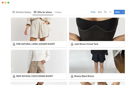 Holiday Wishlist Template Notion Marketplace