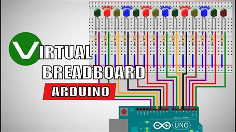 Pandr2 Arduino Y Virtual Breadboard Vbb Youtube
