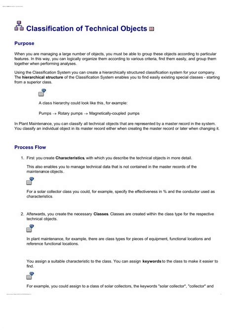 Pdf Classification Of Technical Objects Dokumentips