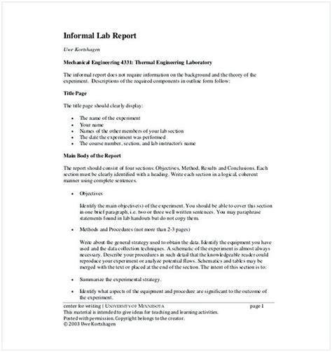 exemplary how to write a lab report with multiple experiments work