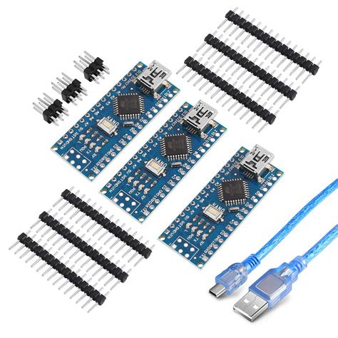 Module Arduino Nano V3 0 Atmega328p Ch340 Kèm Cáp Dữ Liệu Các Module