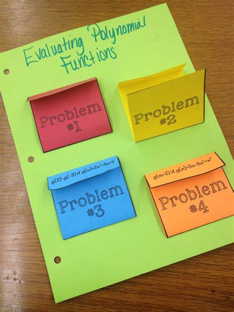 Best Images About Polynomials On Pinterest Activities Babe And Teacher Pay Teachers