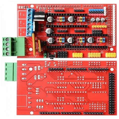 3d Printer Controller Board Ramps 14 Arduino Mega Shield Reprap Prusa Model Fr 06 221 At Best