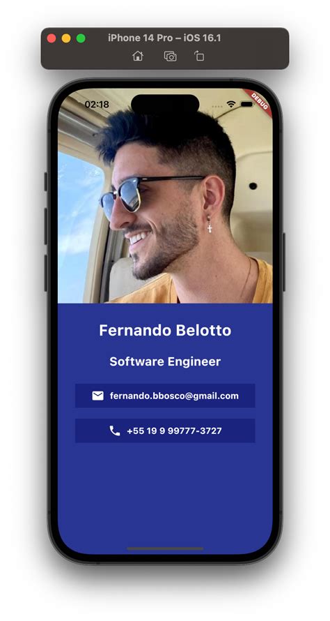github fernandobelotto flutter mi card flutter single screen app to