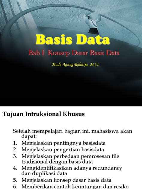 1konsep Dasar Basis Data 2 Pdf Sains And Matematika
