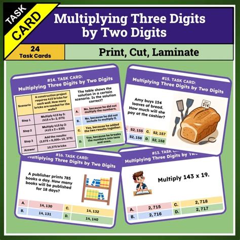Teks Math 5 3b Task Card Expanded Notation And Numerals By Markimatics