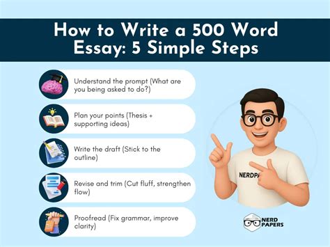 500 Word Essay Format Structure And Example Guide