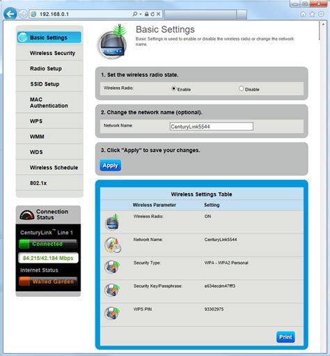 Wireless Modem Setup