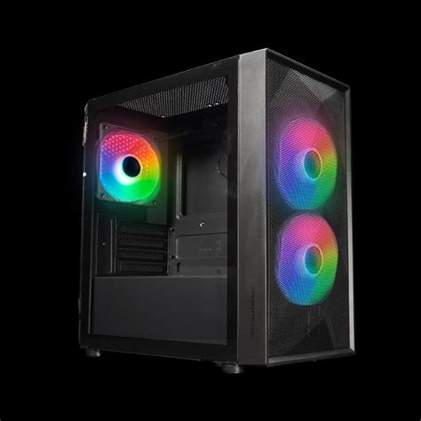 Tecware Forge M2 Tg M 2 Matx Itx Pc Casing Case Chassis Black White Computers And Tech Parts