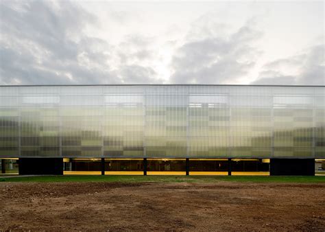 Bcq Completes Sports Hall With Translucent Polycarbonate Skin