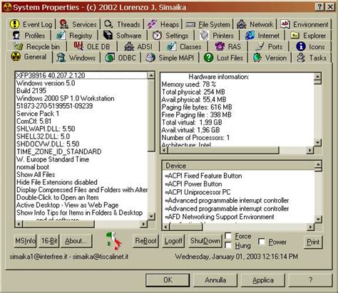 Download System Properties MajorGeeks