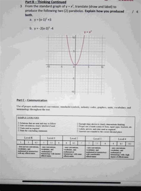 Solved By An EXPERT Part B Thinking Continued3 From The Standard Chegg Com