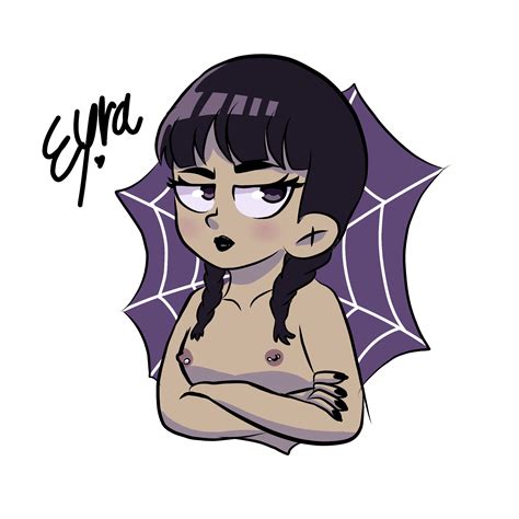 Rule 34 Breasts Breasts Out Brown Hair Eyra Rkbron Goth Goth Girl