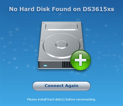 no hard disk found on ds3615xs after update to 6 2 2 general