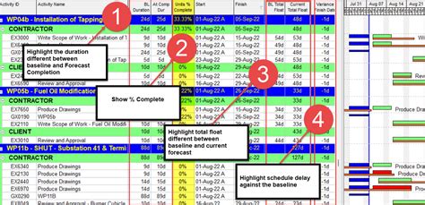 Primavera P6 Look Ahead Schedule Ultimate Guide Free P6 Layout Planrama