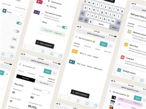 Typeform Mobile Web Design Web Design Inspiration Short Texts