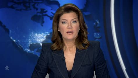 Norah Odonnell Cbs Evening News Anchor Norah Odonnell Editorial Stock
