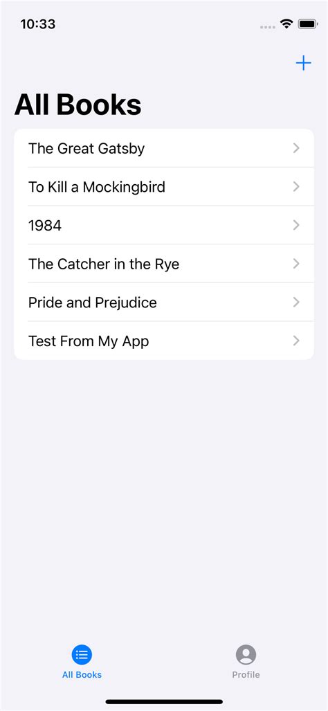 GitHub Bdsach BookCRUD App IOS App Build With SwiftUI