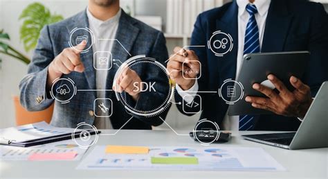 Premium Photo SDK Software Development Kit Programming Language Technology Concept Person