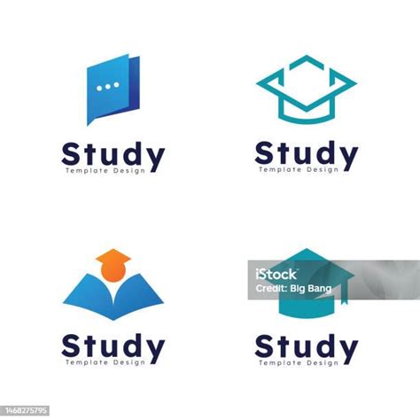 교육 로고 아이콘 템플릿입니다 열린 책 그림 개념에 대한 스톡 벡터 아트 및 기타 이미지 개념 개념과 주제 공부 Istock