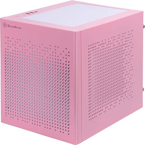Silverstone Technology Sugo 16 Pink Mini Itx Small Form Factor Case With All Metal