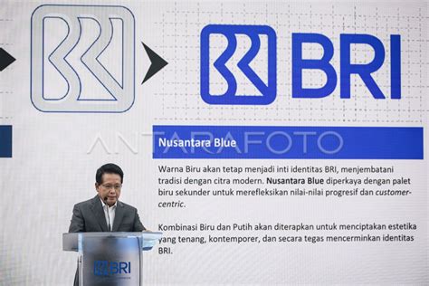 The Launch Of Bri Corporate Rebranding Antara Foto
