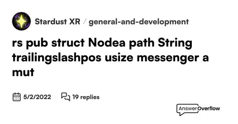 ```rs Pub Struct Node Path String Trailingslashpos Usize