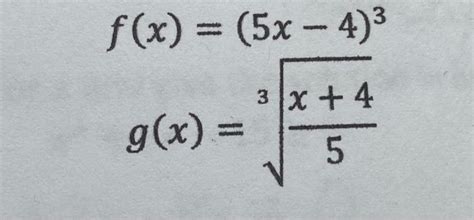 solved show that the two functions are inverses using