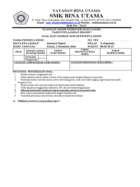 Simdig Kelas X Fix Pdf