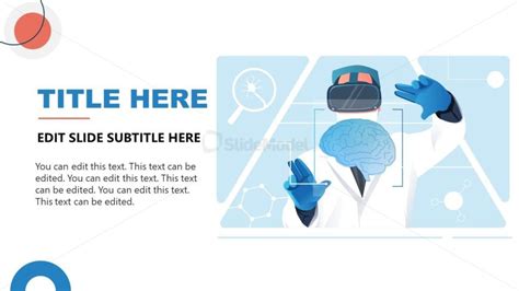 neuroscience template for presentation research scientist