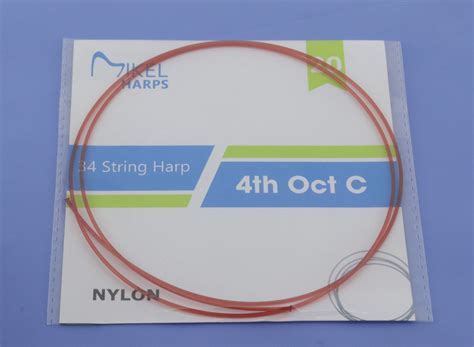 34 String Harp String Set Nylon BioCarbon And Metal Wires Mikel Harps
