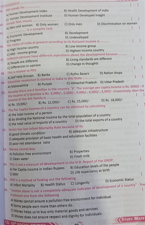 social part b question