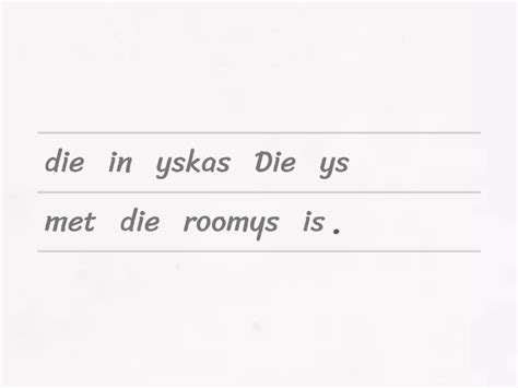 Week 7 Memory Sentence Unjumble