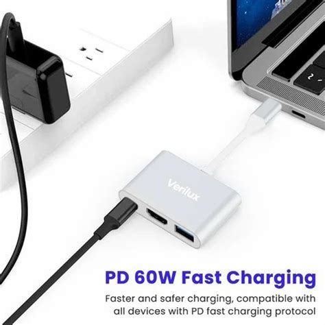 Silver Verilux In Type C USB C Hub At Rs Piece In New Delhi ID