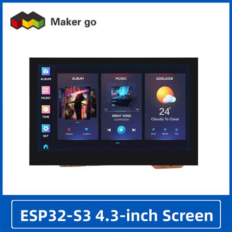 Jual Esp32 S3 43 Inch Capacitive Touch Screen Development Board Dual