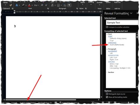 Investigating The Word Language Bug Office Watch