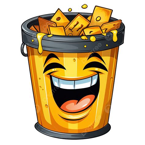 행복한 쓰레기통 Png 클립 아트 무료 초상화 어린 웃다 Png 일러스트 및 이미지 에 대한 무료 다운로드 Pngtree