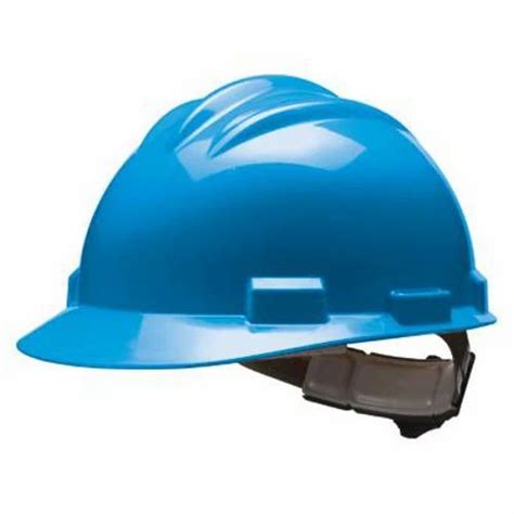 Blue Polypropylene Plastic Safety Helmets At ₹ 150piece In Hyderabad