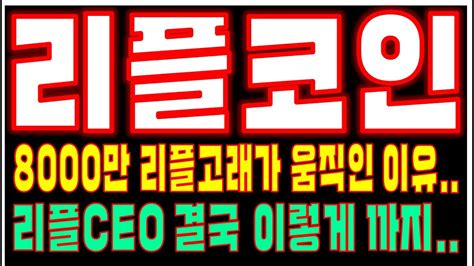 리플xrp 🔥 리플코인 Sec 소송 결과 예측 2024년 Xrp 5 도달 가능성📊 브래드 갈링하우스의 발언과 Sec 소송의