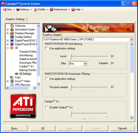 trouble with ati catalyst control centre error solved