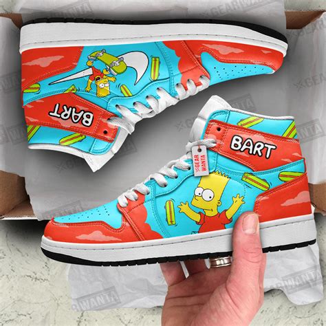 Bart Simpson The Simpson Shoes Custom For Fans Fandom T