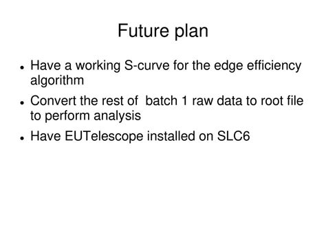 eutelescope testbeam analysis summer ppt download