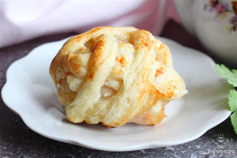 Закусочные куриные шарики в слоеном тесте рецепт пошагово фото отзывы
