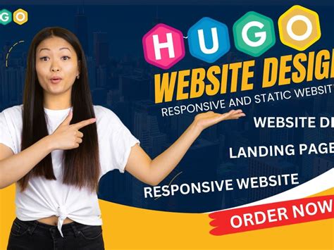 Modern And Responsive Hugo Static Website Or Blog Upwork
