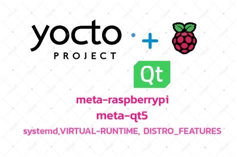 Yocto Meta Raspberrypi Meta Qt Systemd Virtual Runtime Distro Features Qt